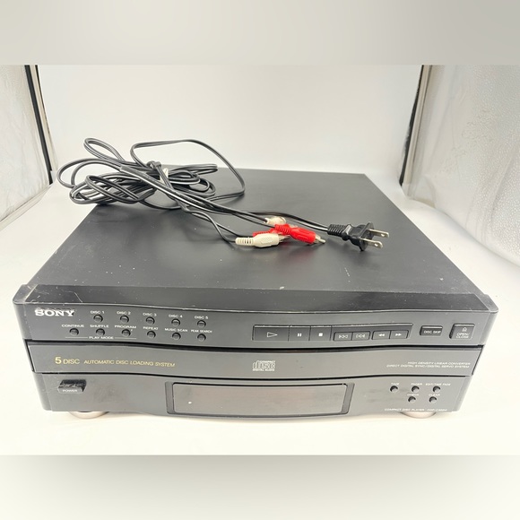Other | Sony Cdpc322m 5 Disc Carousel Cd Player Deck High Density ...
